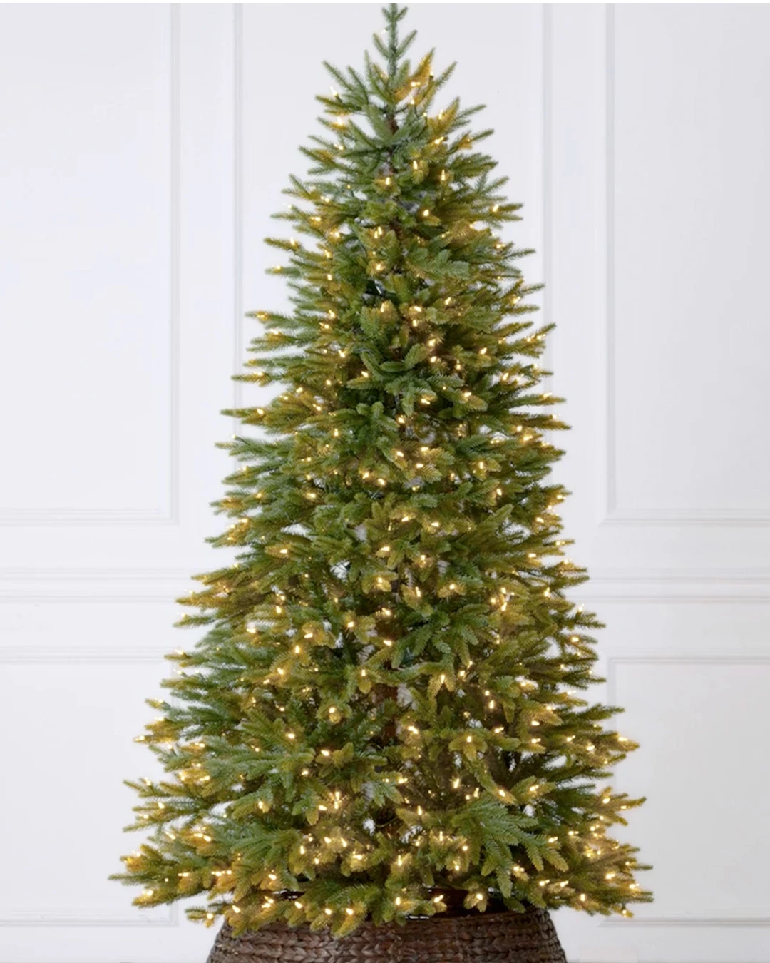 Silverado 5 Ft Slim Pre Lit Christmas Tree Behome 6ft Artificial