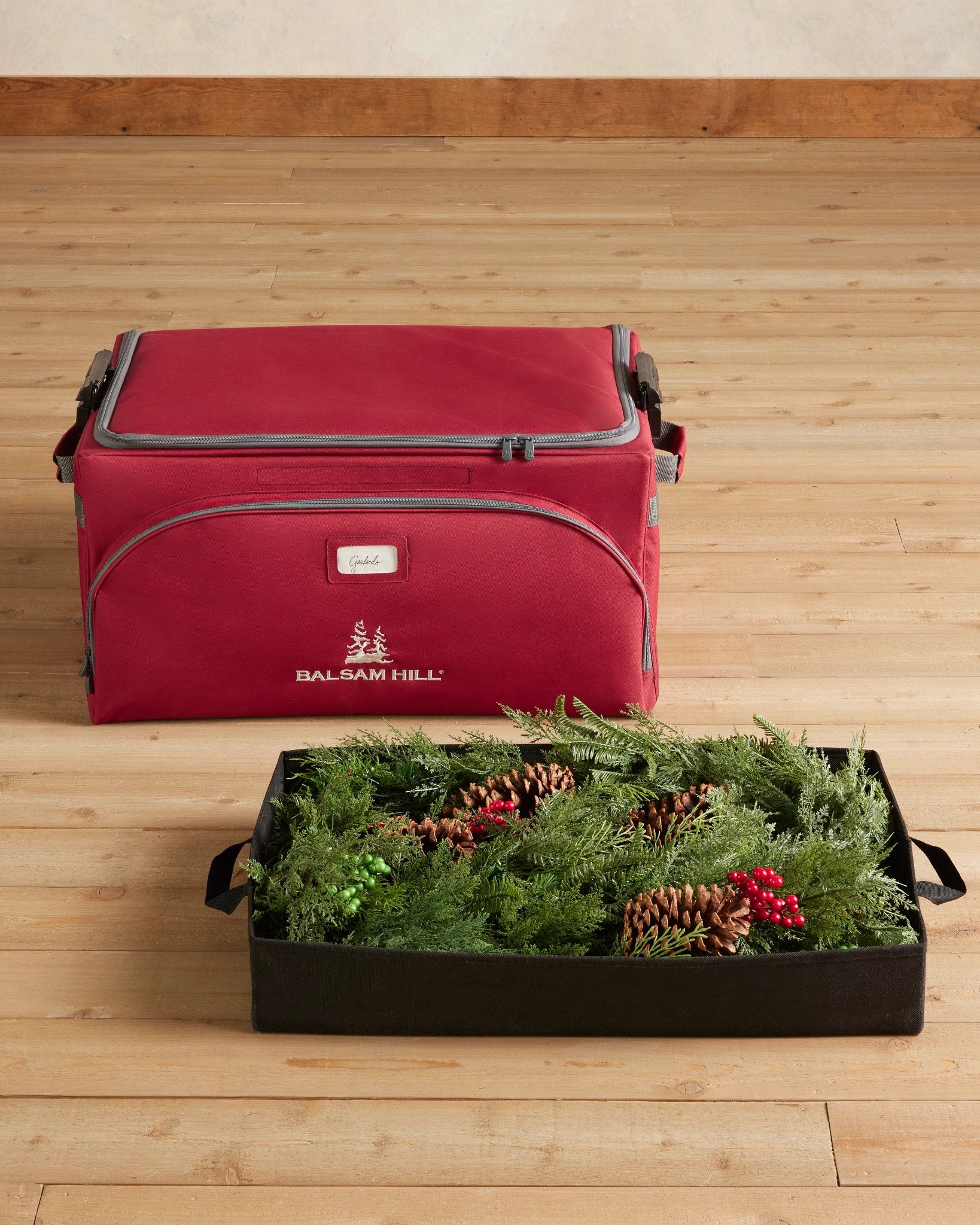 Stack and Lock Artificial Christmas Greenery Bags | Balsam Hill