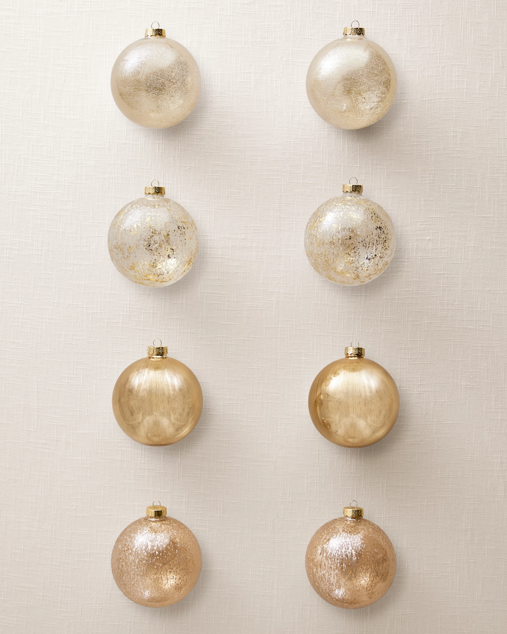 Golden Glow Ball Ornament Set | Balsam Hill