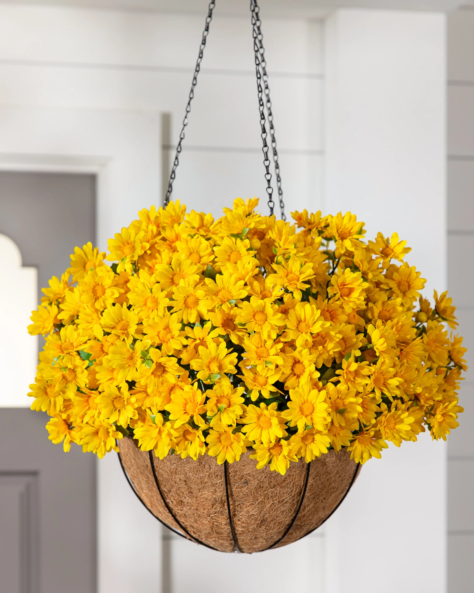 Outdoor Sunset Mums Artificial Fall Foliage | Balsam Hill