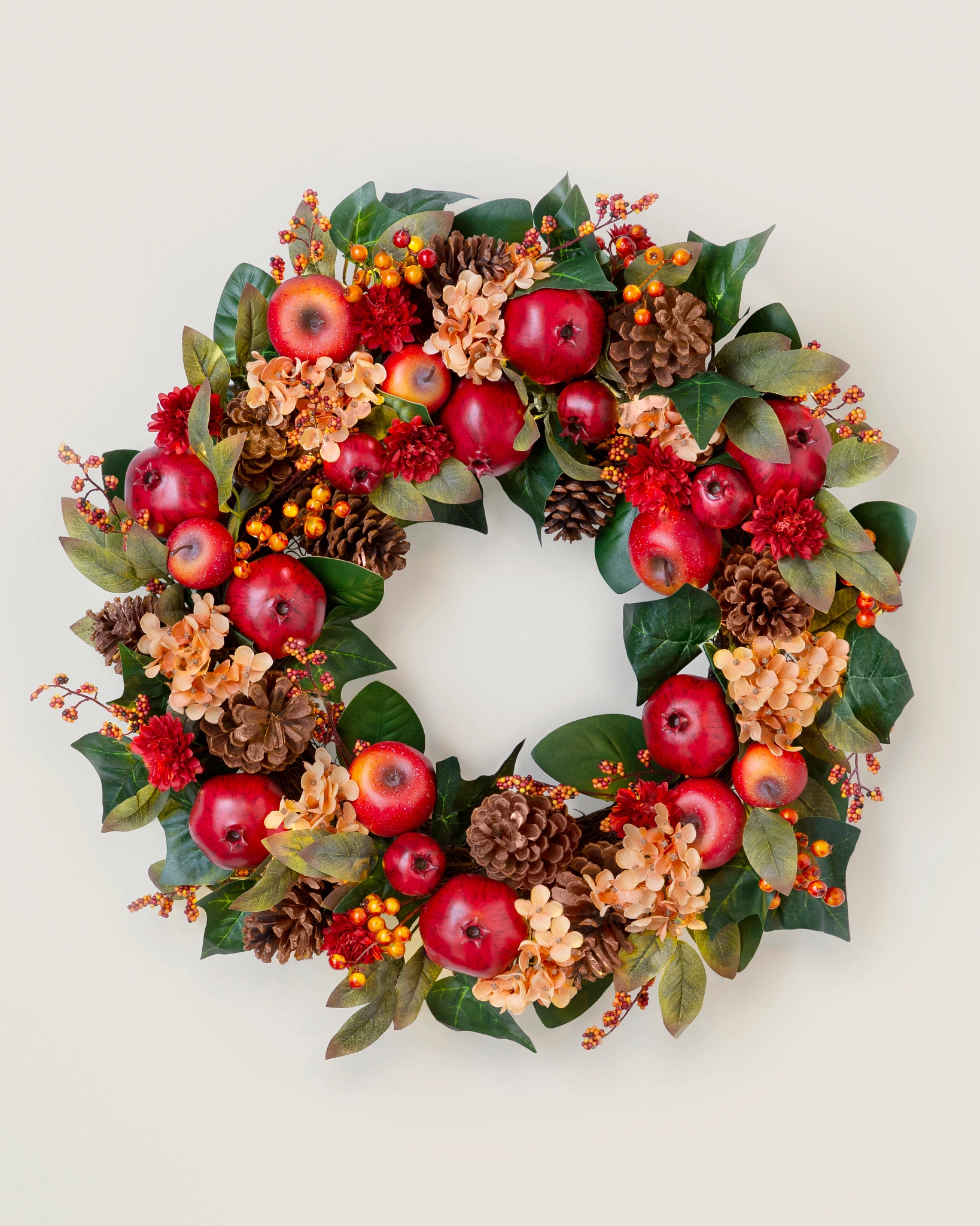 Autumn Orchard Artificial Fall Wreath | Balsam Hill