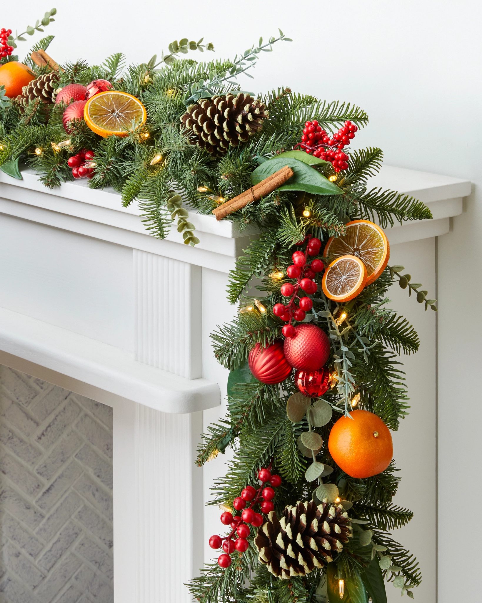 Citrus Spice Artificial Garland | Balsam Hill