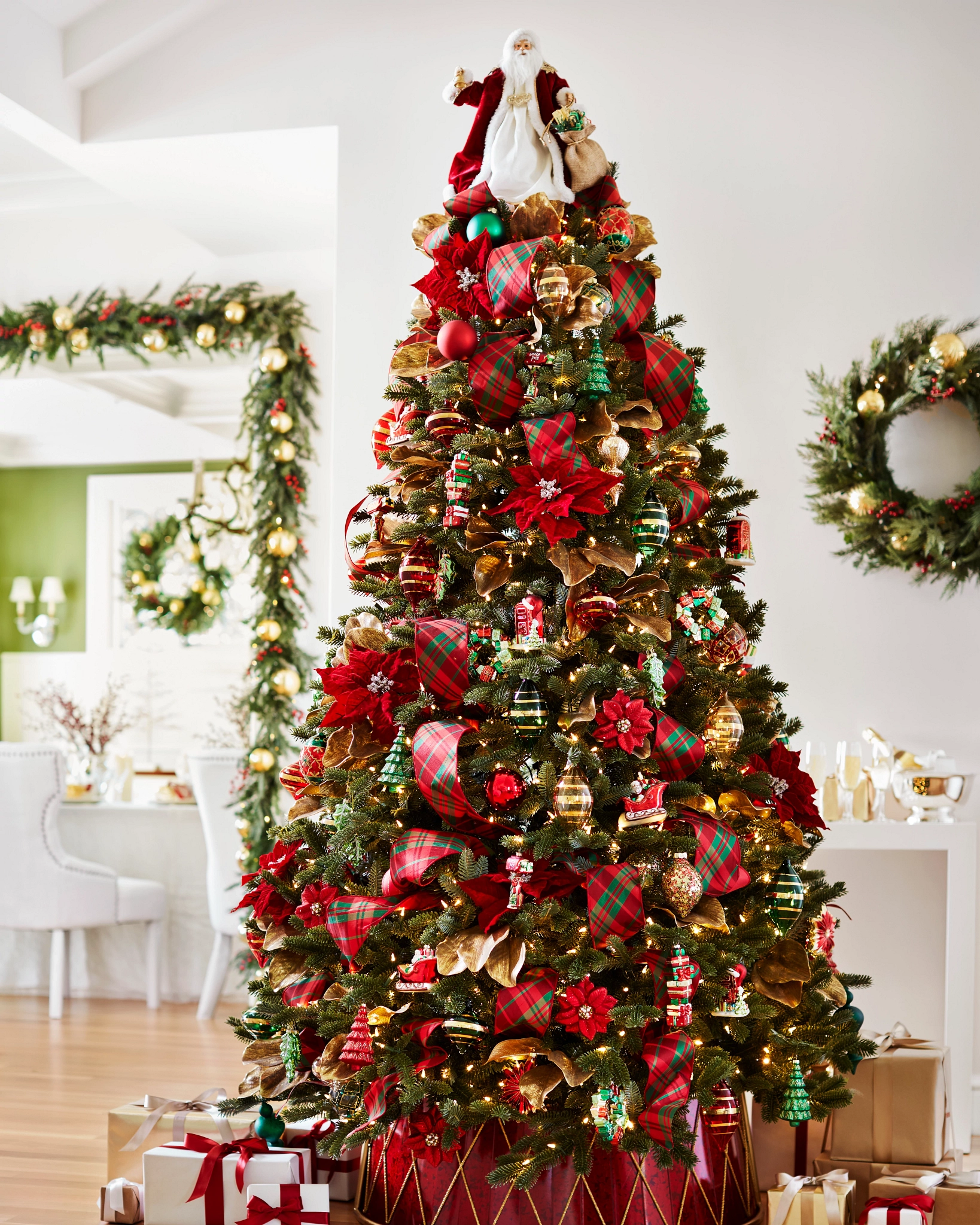 Poinsettia for christmas tree store