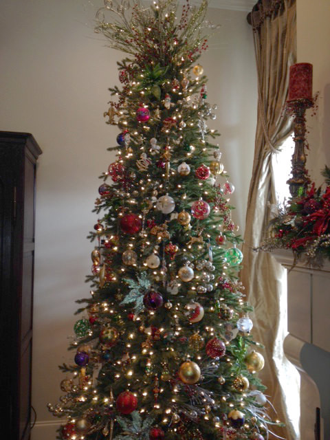 Red Spruce Slim Artificial Christmas Tree | Balsam Hill