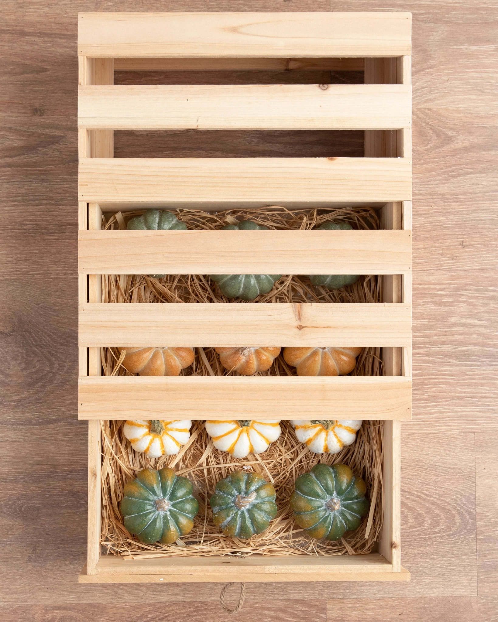 Crate of 12 Mini Pumpkins |Balsam Hill