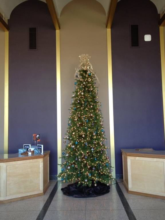 Red Spruce Slim Artificial Christmas Tree | Balsam Hill