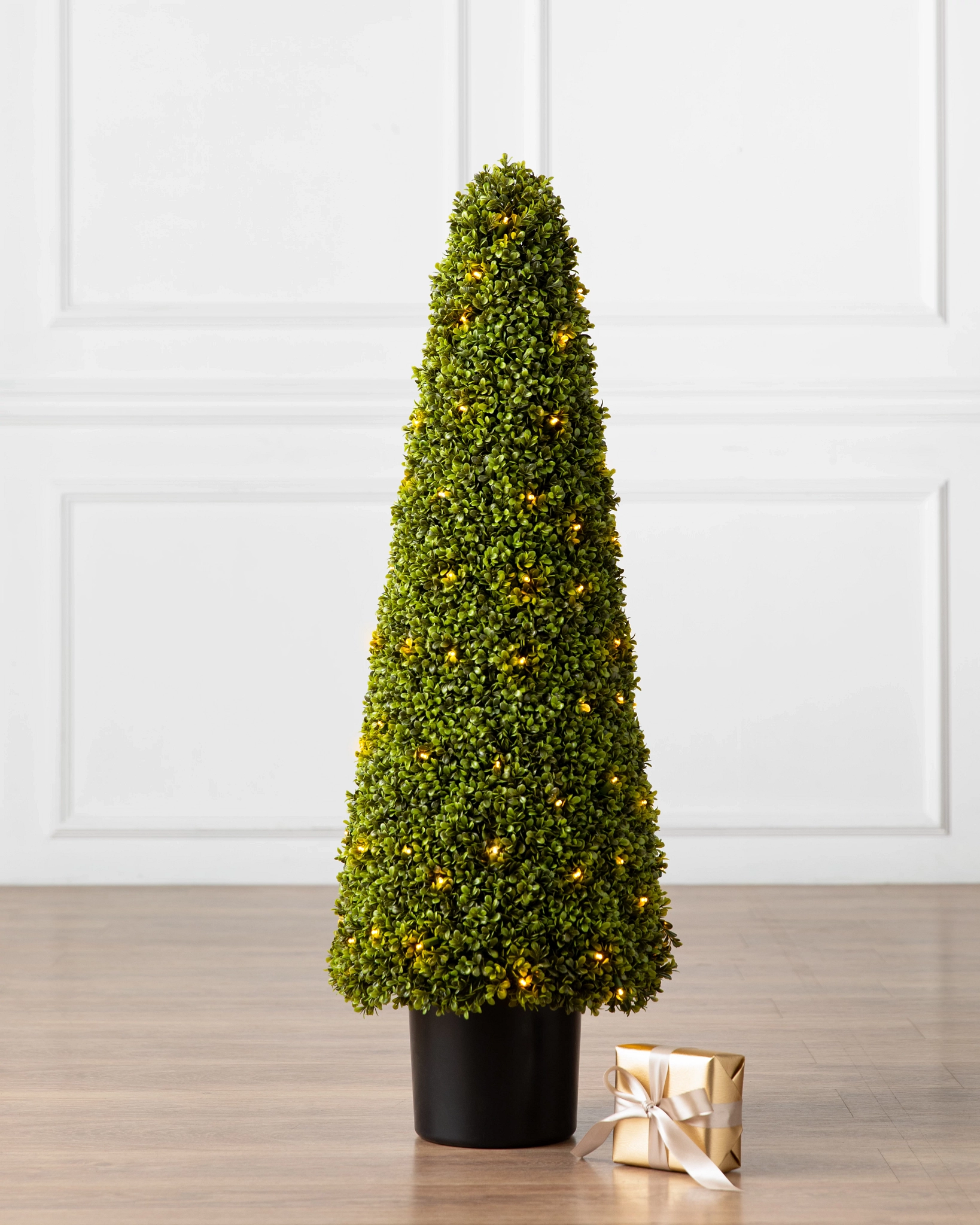 Outdoor Boxwood Artificial Cone Topiary | Balsam Hill