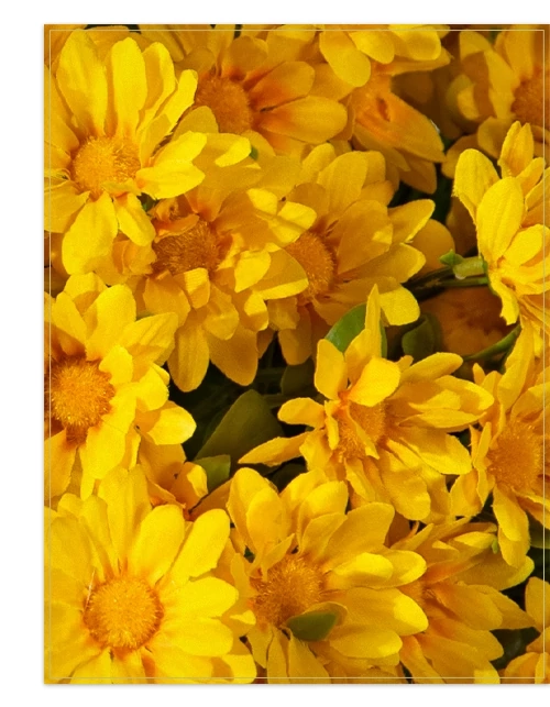 Outdoor Sunset Mums Artificial Fall Foliage | Balsam Hill