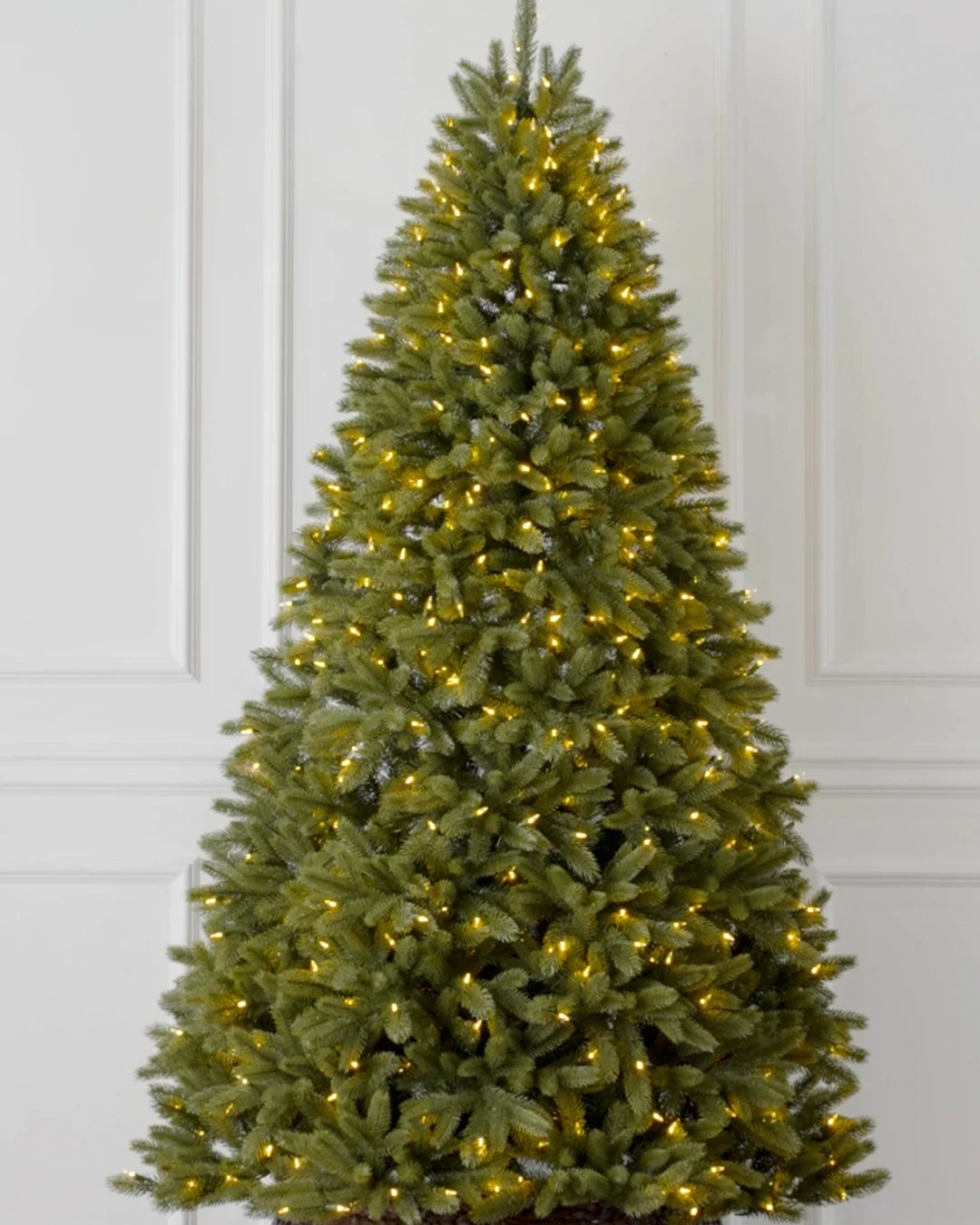 Flat Sided Christmas Tree Vintage 1984 McCloud Mold Flat Sided Ceramic